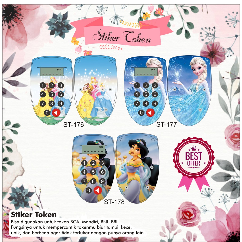 Jual Stiker Token BCA, Mandiri, BNI / Garskin | Shopee Indonesia
