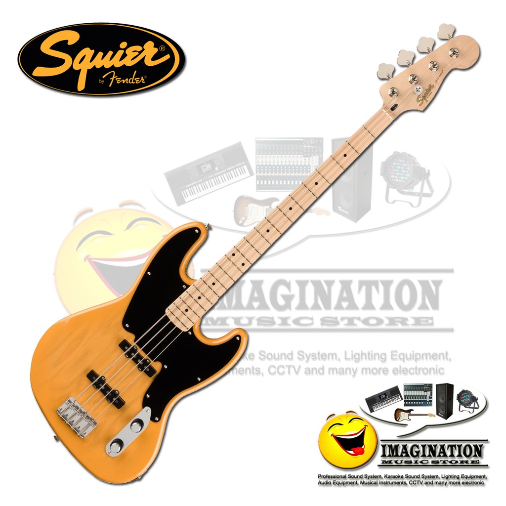 Jual Squier Paranormal Series 54 Jazz Bass Telecaster Butterscoth ...