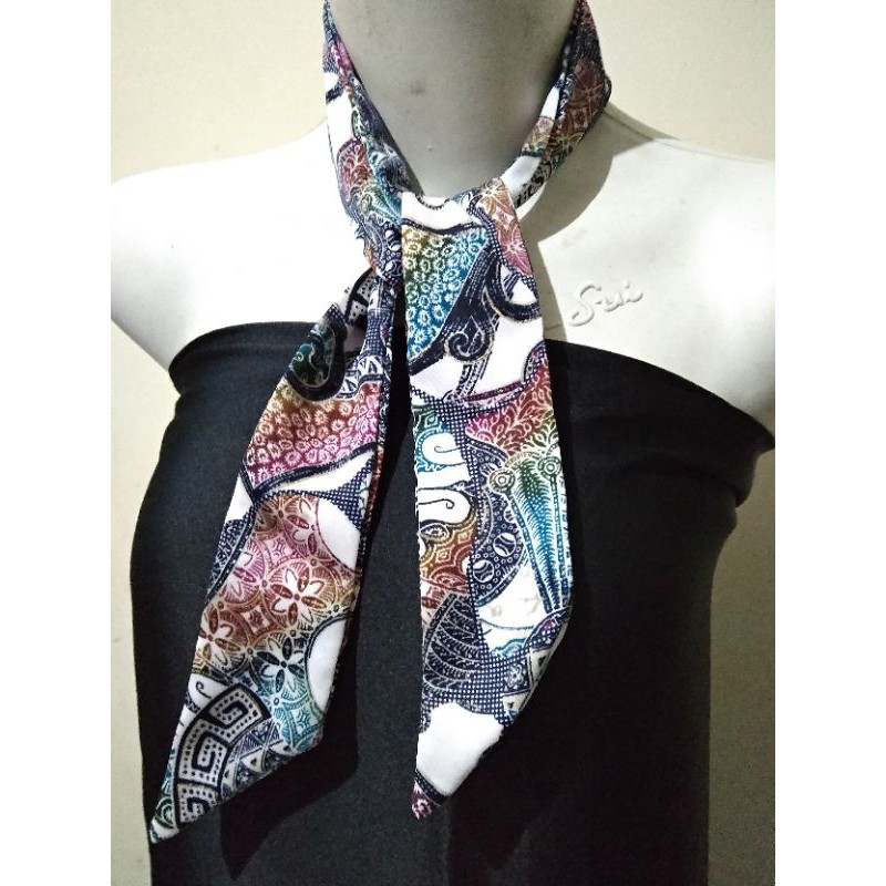 Jual Syal Twilly Batik (Syal Leher & Syal Tas) | Shopee Indonesia