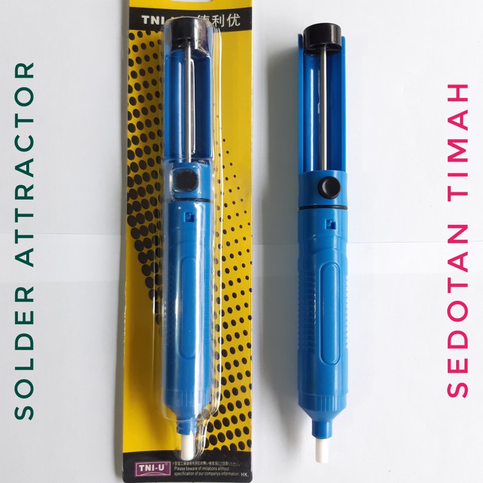 Jual Solder Atractor Penyedot Timah TNI-U Biru attractor sedot timah ...