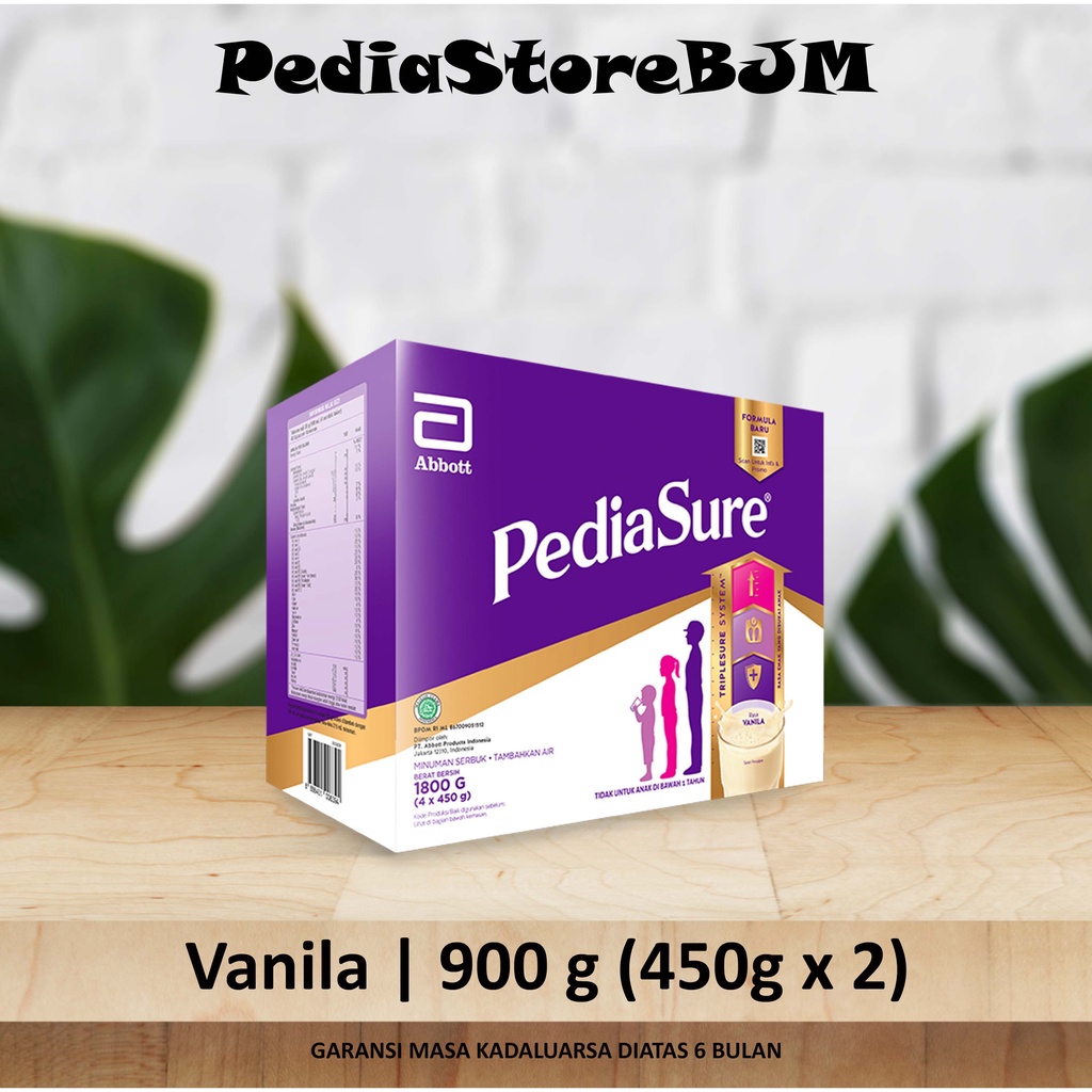 Jual Pediasure Rasa Vanila 900g - Tanpa Kotak | Shopee Indonesia