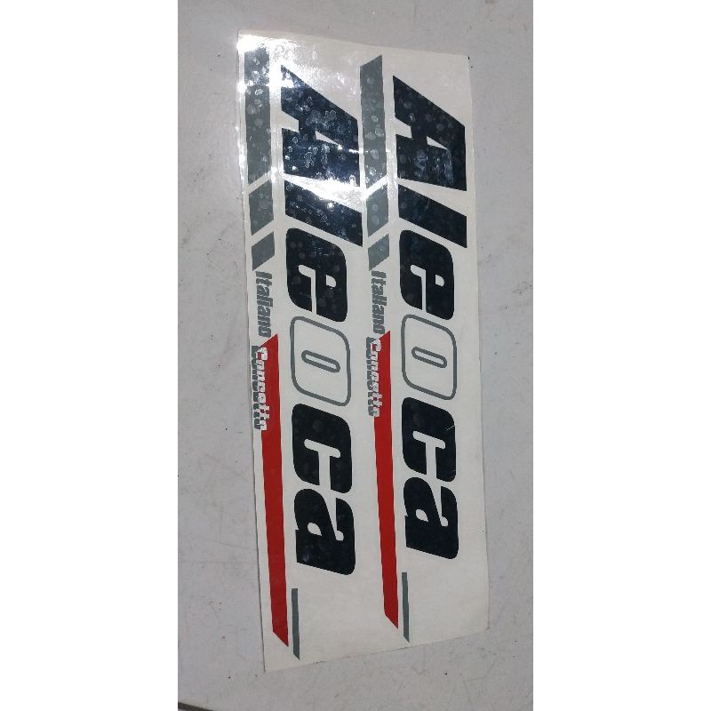 Jual Cutting sticker set Aleoca + logo + cartilla | Shopee Indonesia