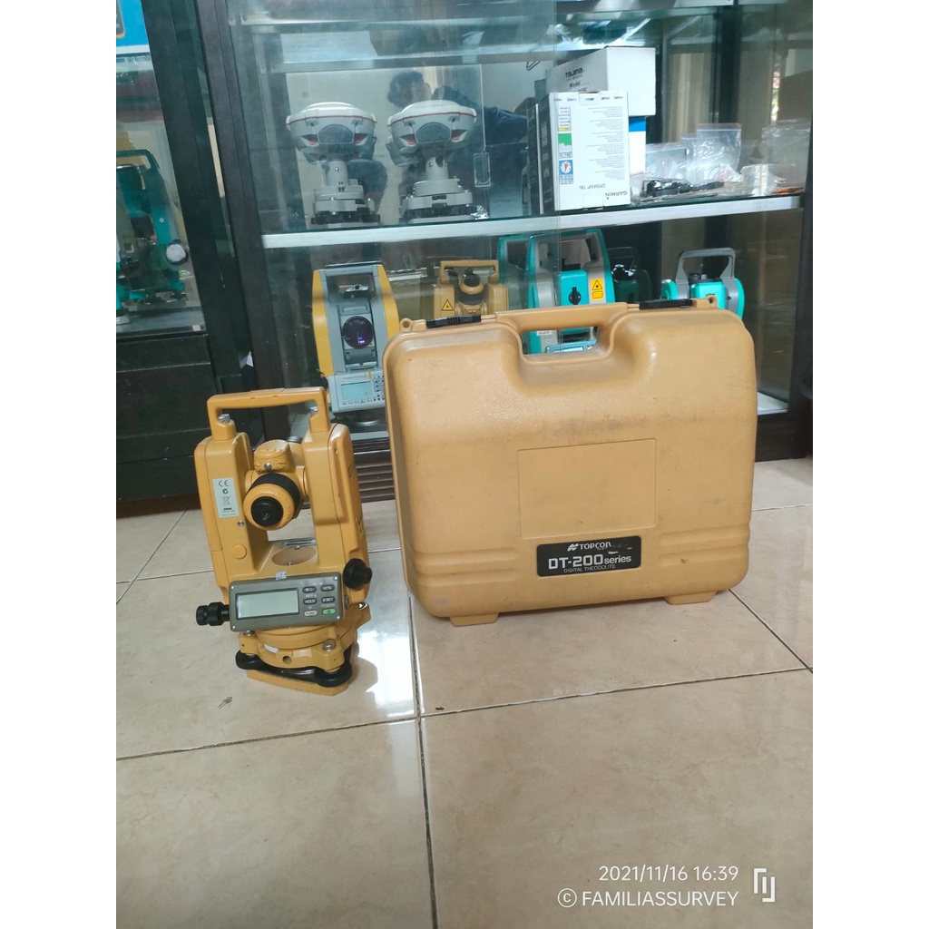 Jual Digital Theodolite Topcon 205 L Bekas | Shopee Indonesia