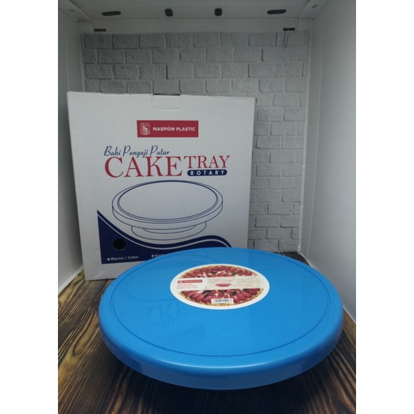 Jual Meja Rotary MASPION Dijual Cake Kue Penghias Decorating Tray Putar ...