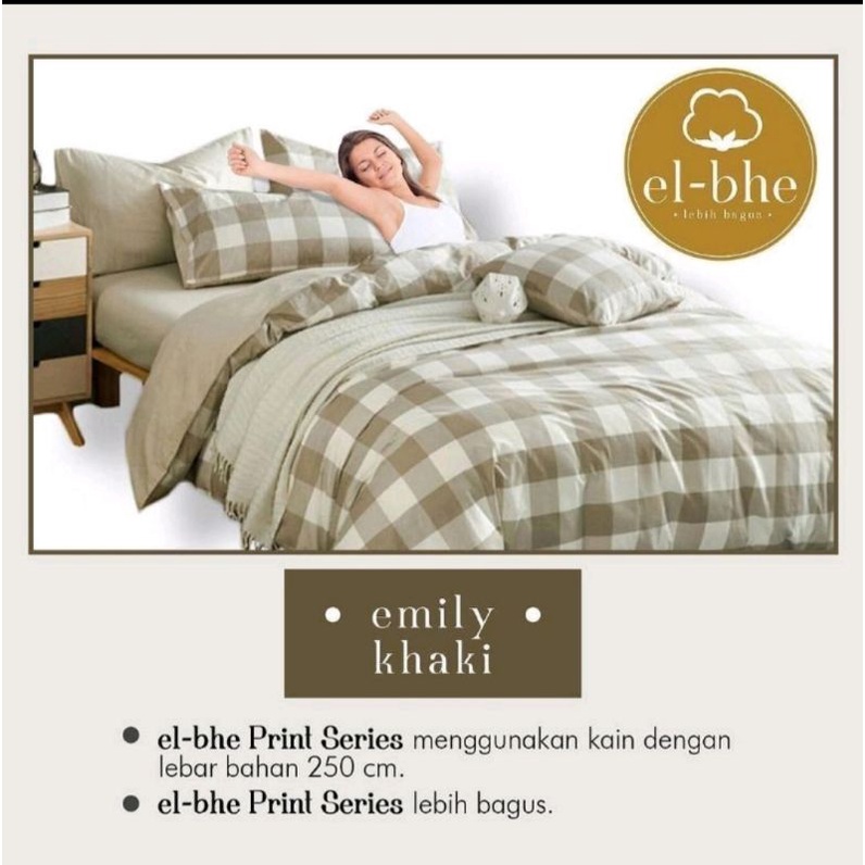 Jual SPREI SET KARET ANTI GESER MOTIF EMILY | Shopee Indonesia