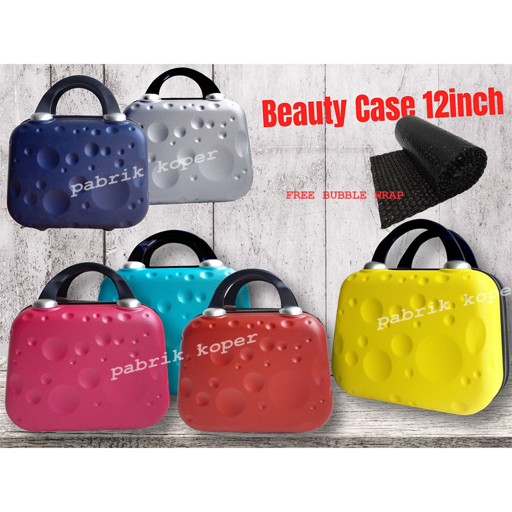 Jual KOPER MINI 12INCH 007 KOPER BEAUTY CASE POLO VIENNA FREE BUBBLE ...