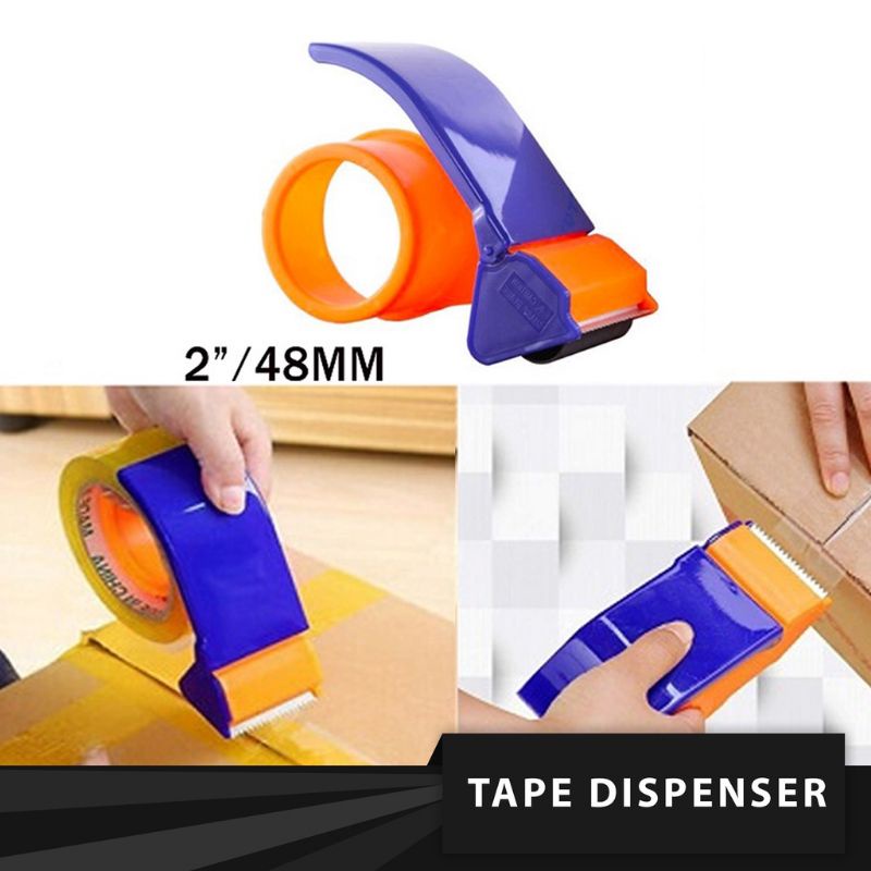 Jual TAPE CUTTER / DISPENSER LAKBAN / TEMPAT LAKBAN | Shopee Indonesia