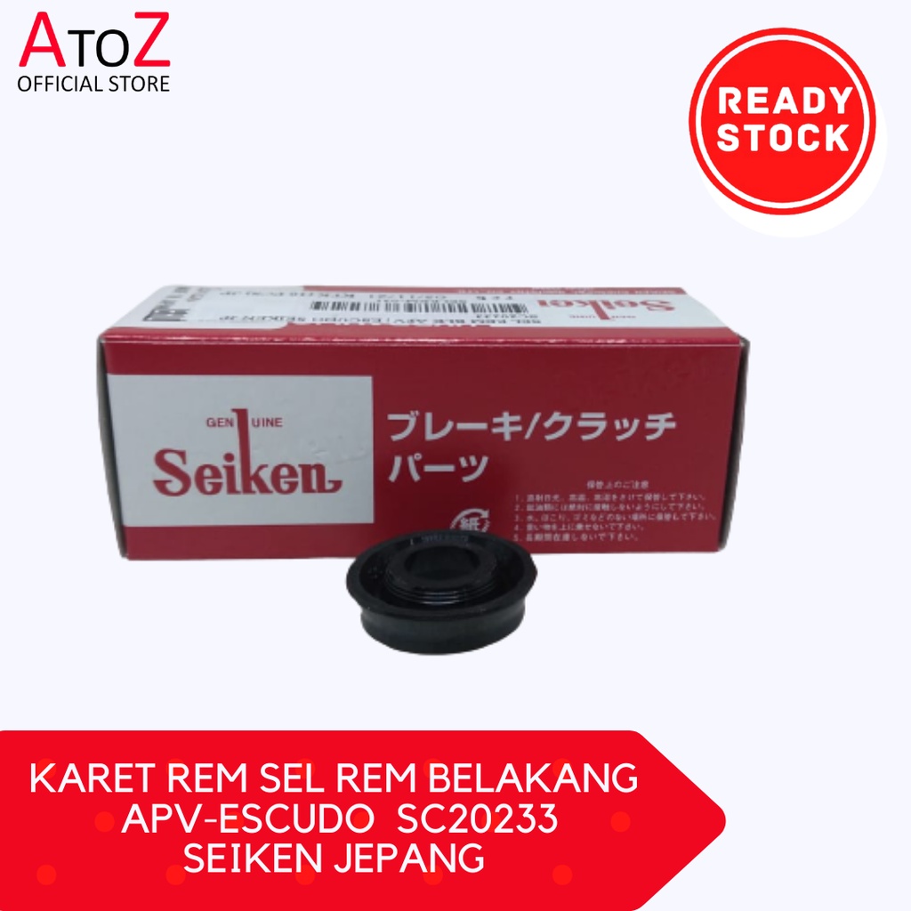 Jual KARET REM SEL REM BELAKANG APV-ESCUDO SC20233 SEIKEN JEPANG ...