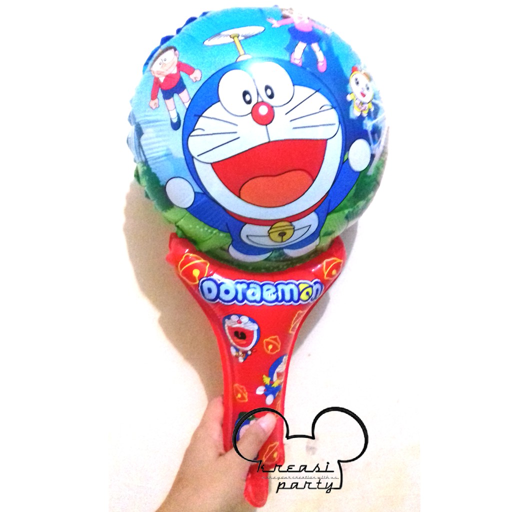 Jual Balon Tongkat Doraemon / Balon Pentung / Balon Souvenir Doraemon ...
