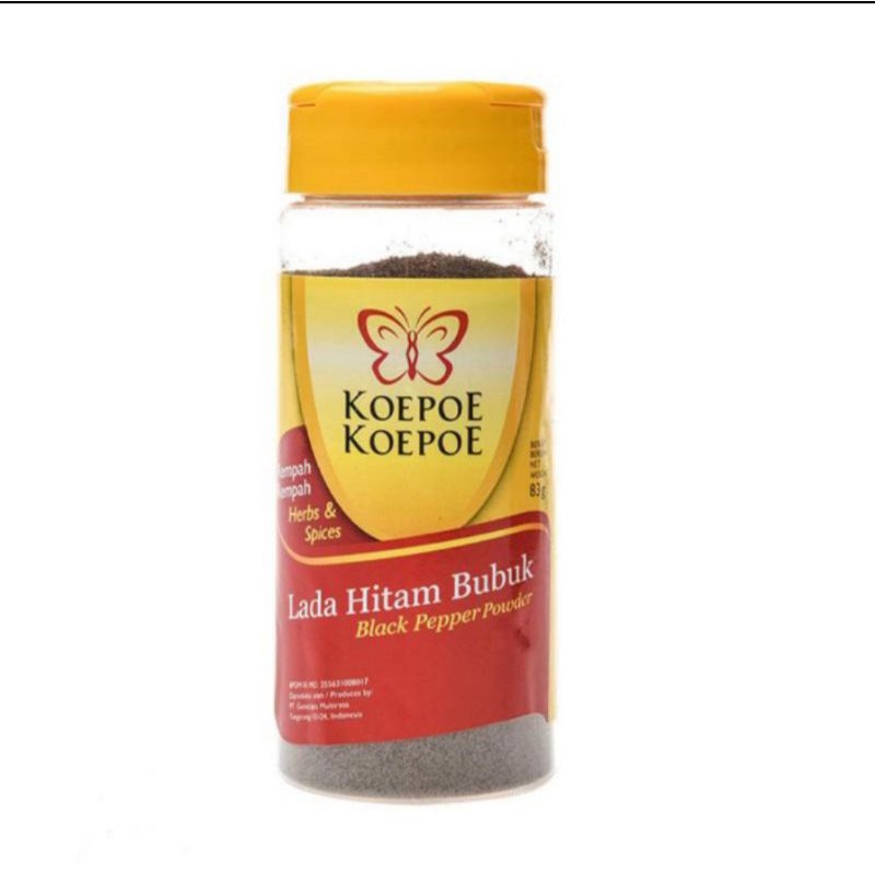 Jual Lada Hitam Bubuk Kupu-Kupu 83g | Shopee Indonesia