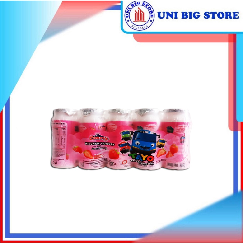 Jual Cimory Mini Yogurt Drink Original Strawberry BlueBerry MixBerry 70 ...