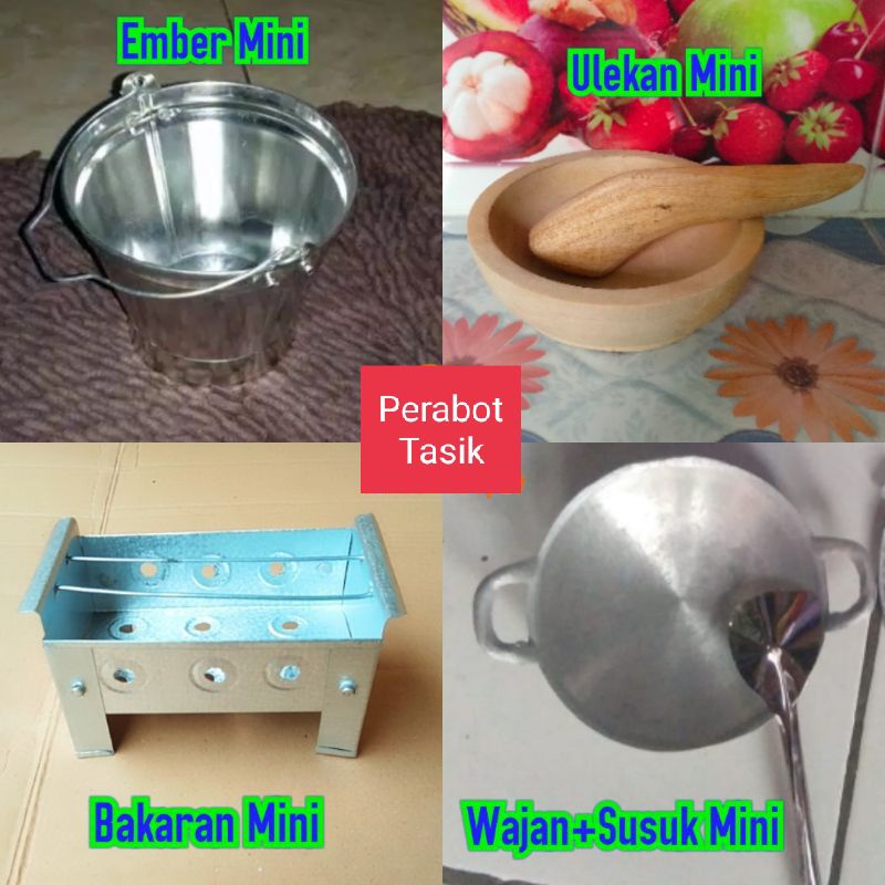 Jual Mainan Alat Masak Masakan Anak Jadoel Seeng Ember Wajan+Susuk ...