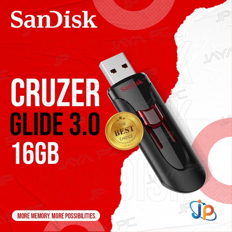 Jual FlashDisk Sandisk Cruzer Glide CZ600 16GB - Flash Disk 16 GB USB 3.0 | Shopee Indonesia