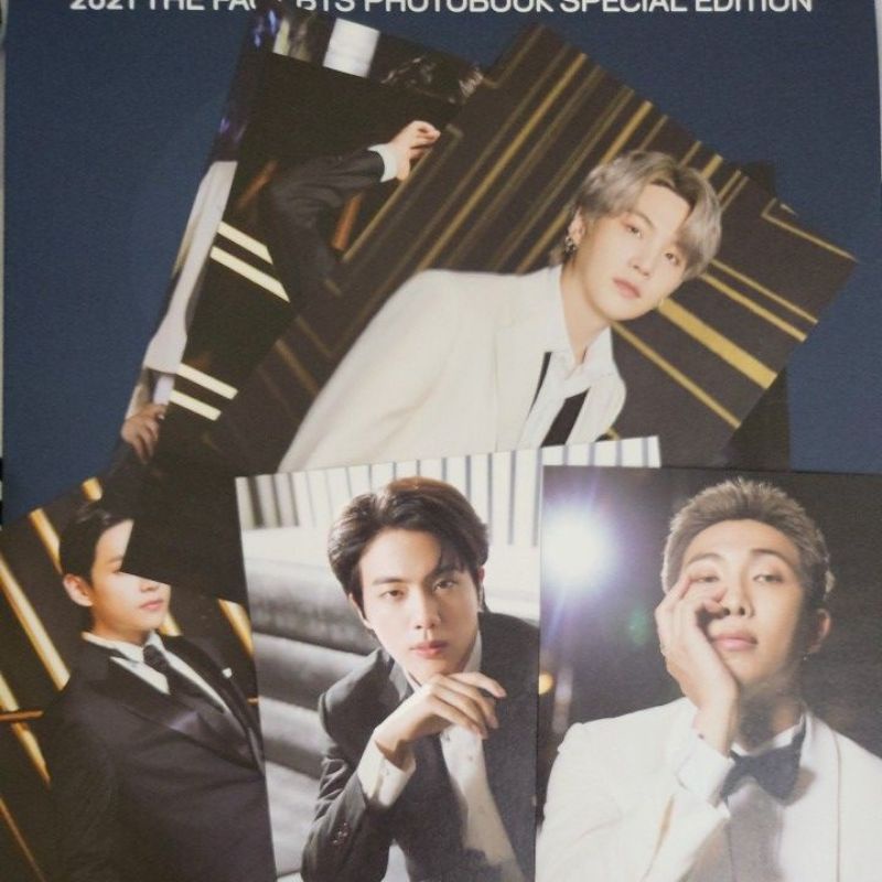 Jual Sharing - 2021 The Fact BTS Photobook Special Edition _ Postcard ...