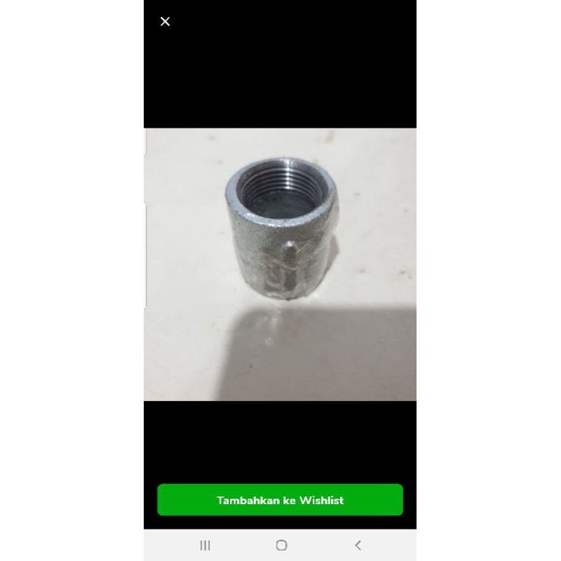 Jual sok sambungan splitzen ke pipa / konektor anti petir ke pipa ...