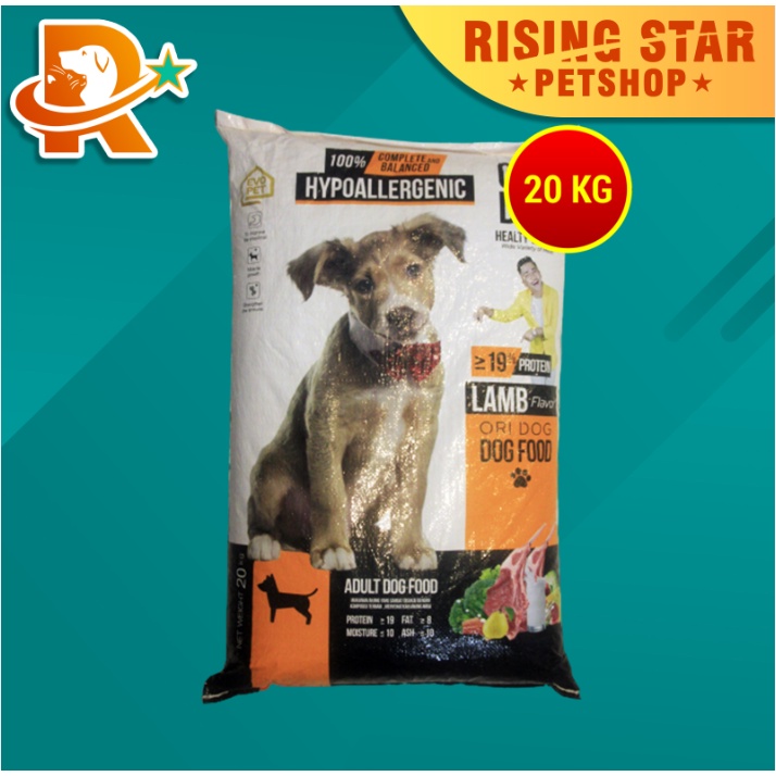 Jual Makanan Kering Anjing Dewasa Ori Dog Food Lamb Domba Adult 20 KG ...