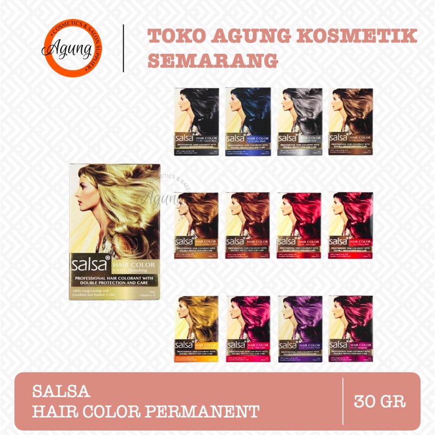 Jual [AGUNGSMG] SALSA HAIR COLOR 30GR / SEMIR SAMBUT SALSA | Shopee ...