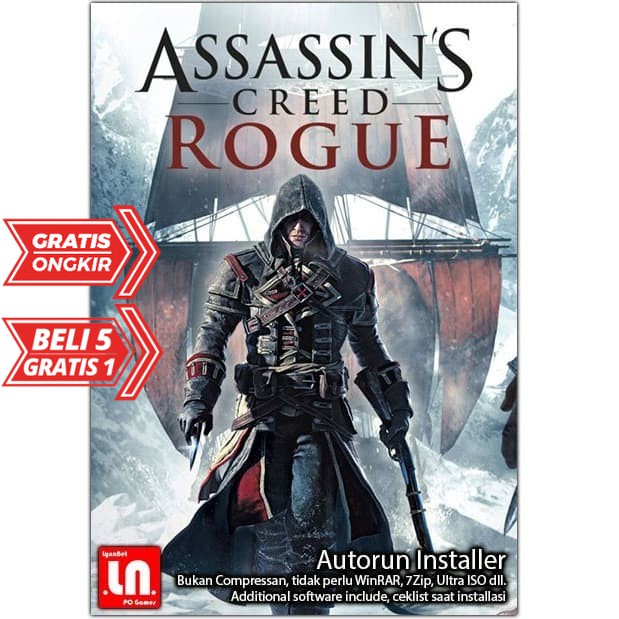 Jual Assassin Creed Rogue - PC Game Adventure - Download Langsung Play | Shopee Indonesia