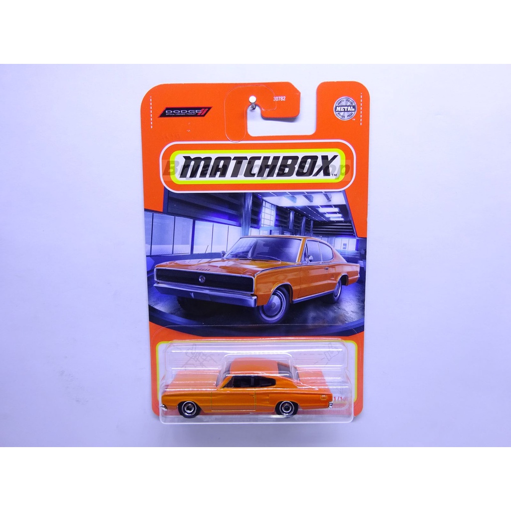 Jual Matchbox 1966 Dodge Charger Orange | Shopee Indonesia
