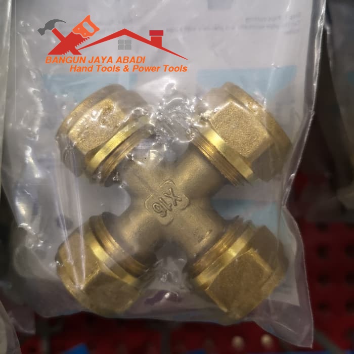 Jual RIFENG CF T1216X1216 TEE CROSS SAMBUNGAN PIPA AIR PANAS PLUS ...