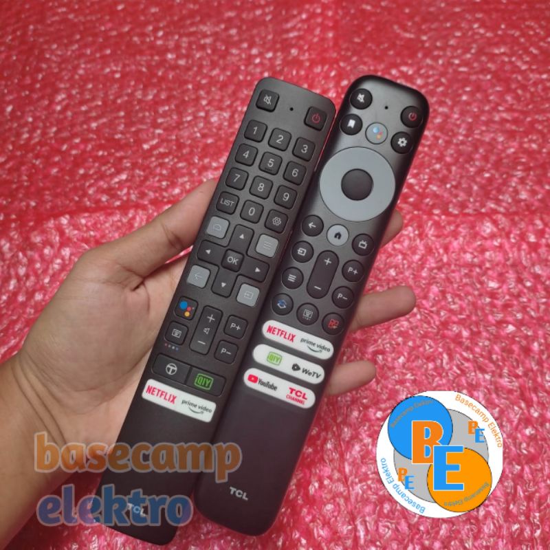 Jual Remot TV TCL Android 100% Original Support Bluetooth Google Voice ...