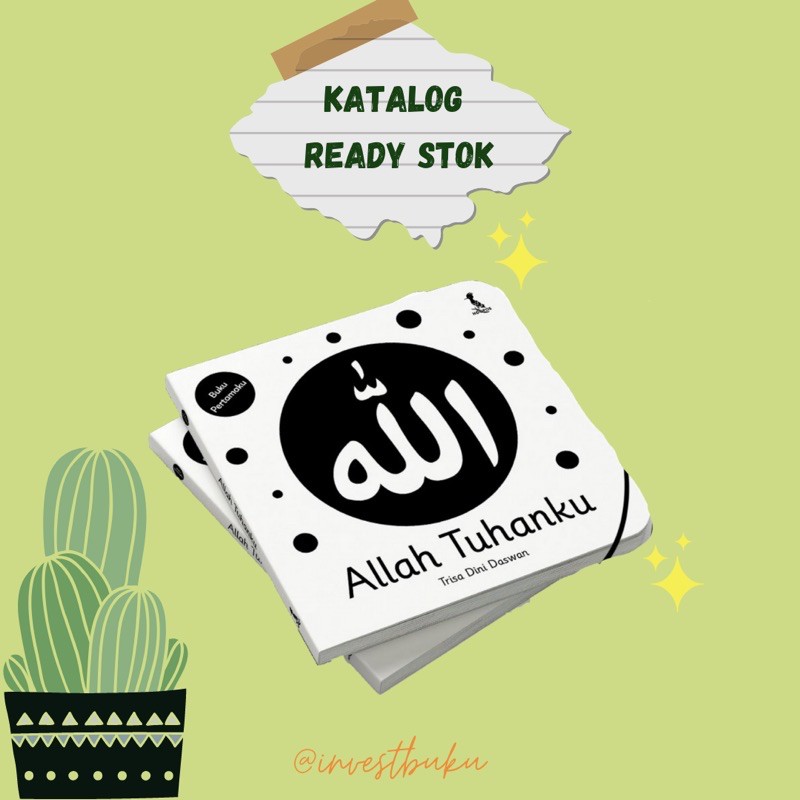 Jual Allah Tuhanku High Contrast Board Book | Shopee Indonesia
