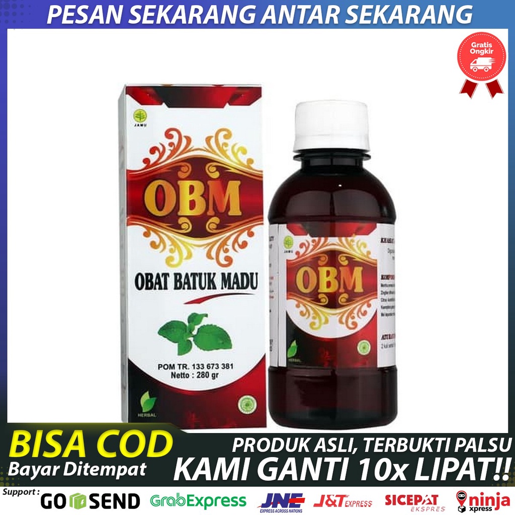 Jual OBAT BATUK MADU / OBM - Herbal Pereda Batuk Kering Dan Berdahak ...
