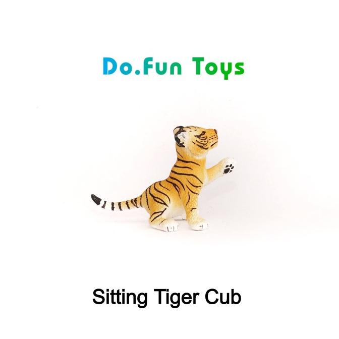 Jual (BISA COD) Tiger Family Animal Figure/ Miniatur Mainan Binatang ...