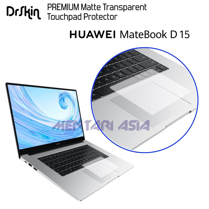 Jual Touchpad Protector HUAWEI MateBook D 15 - DrSkin MATTE Translucent ...