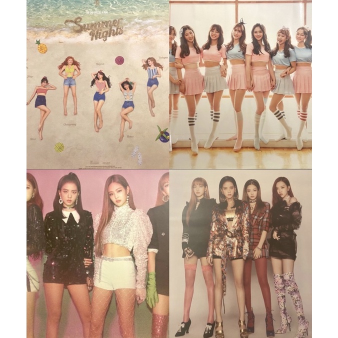 Jual KPOP Official Album Tube Poster (Twice Summer Night, I.O.I ...
