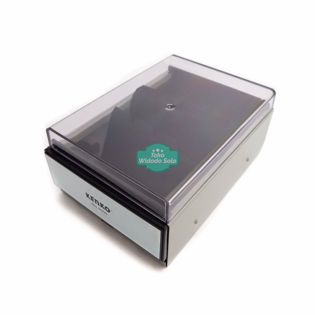 Jual Tempat Kartu Nama Kenko Isi 400 No 4000 ID Card Case Box - 1 Buah ...
