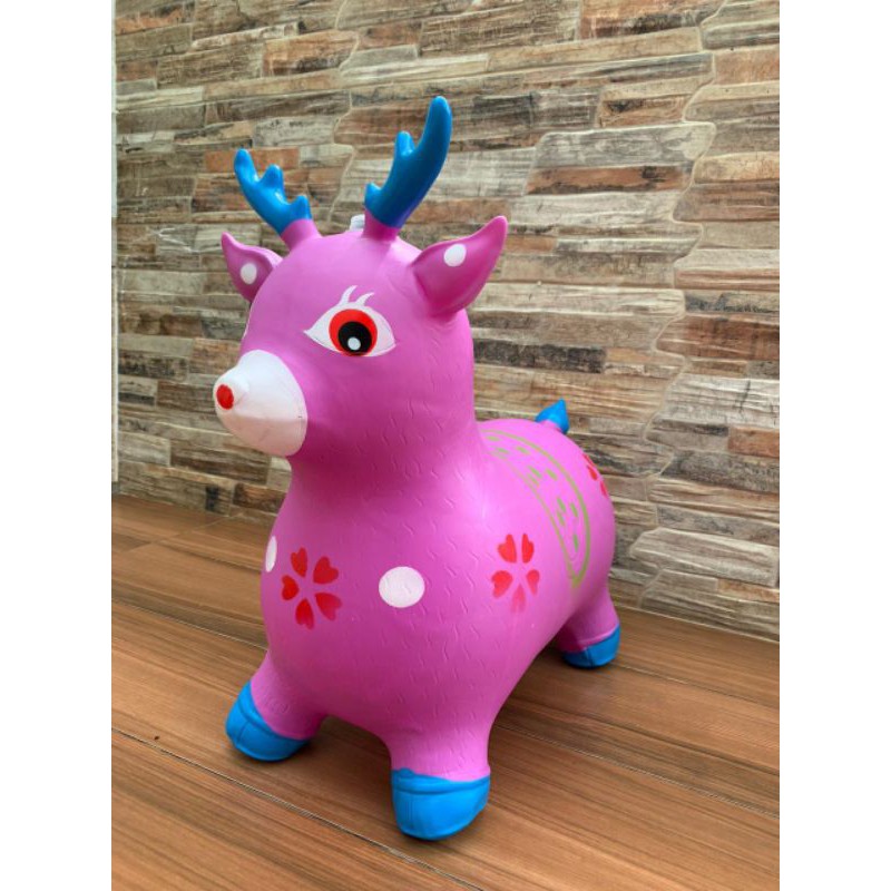 Jual Mainan Anak Animal Jumping kuda Karet Animal Jumping | Shopee ...