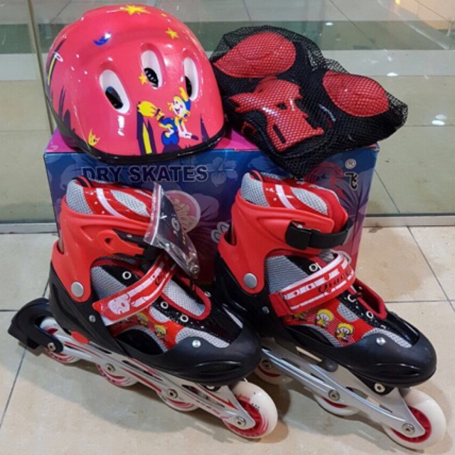 Jual Sepatu Roda Fullset Dekker / Inline Skate (Bisa Set Model BAJAJ ...