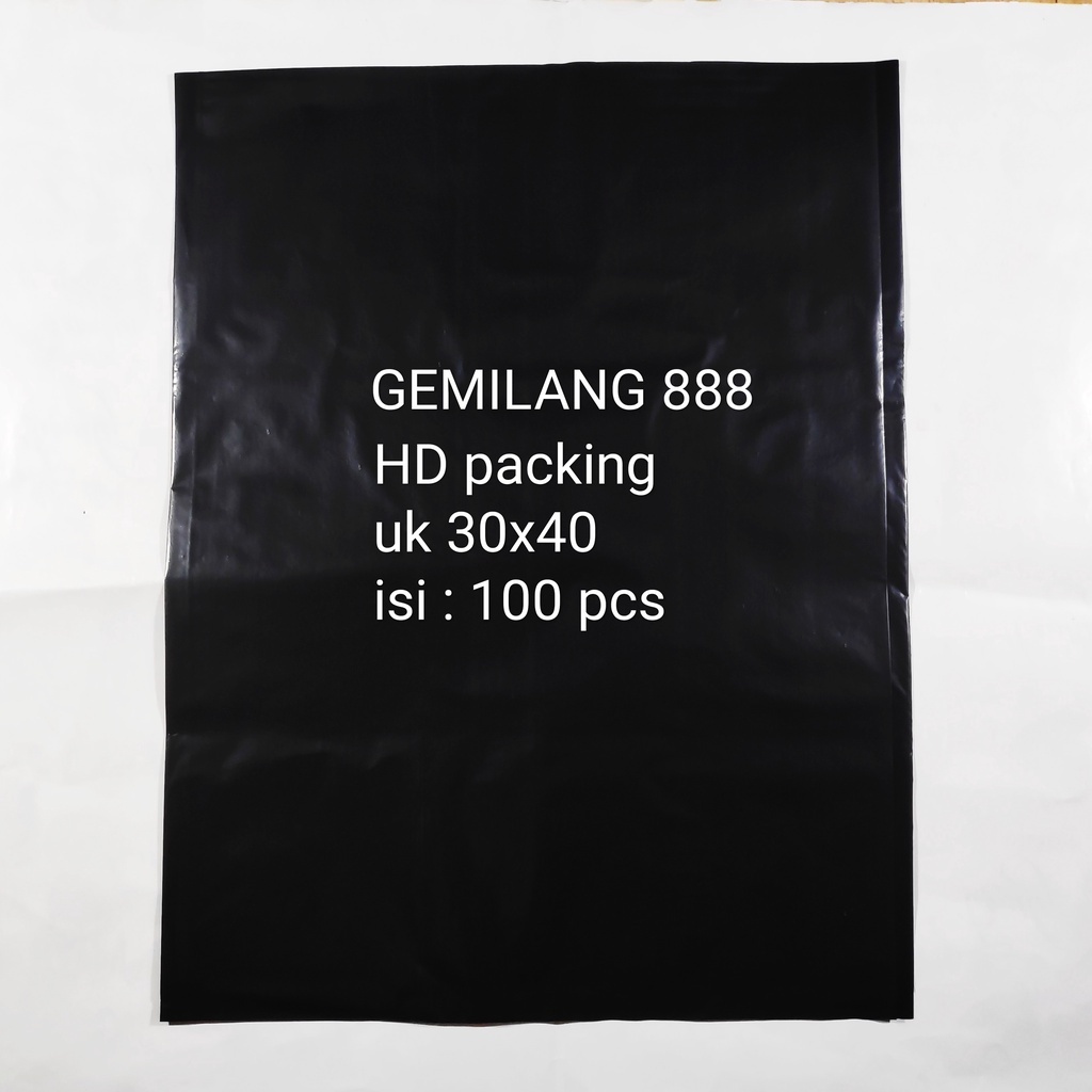 Jual plastik packing hitam 30x40 isi 1000 pcs-plastik paket-plastik ...
