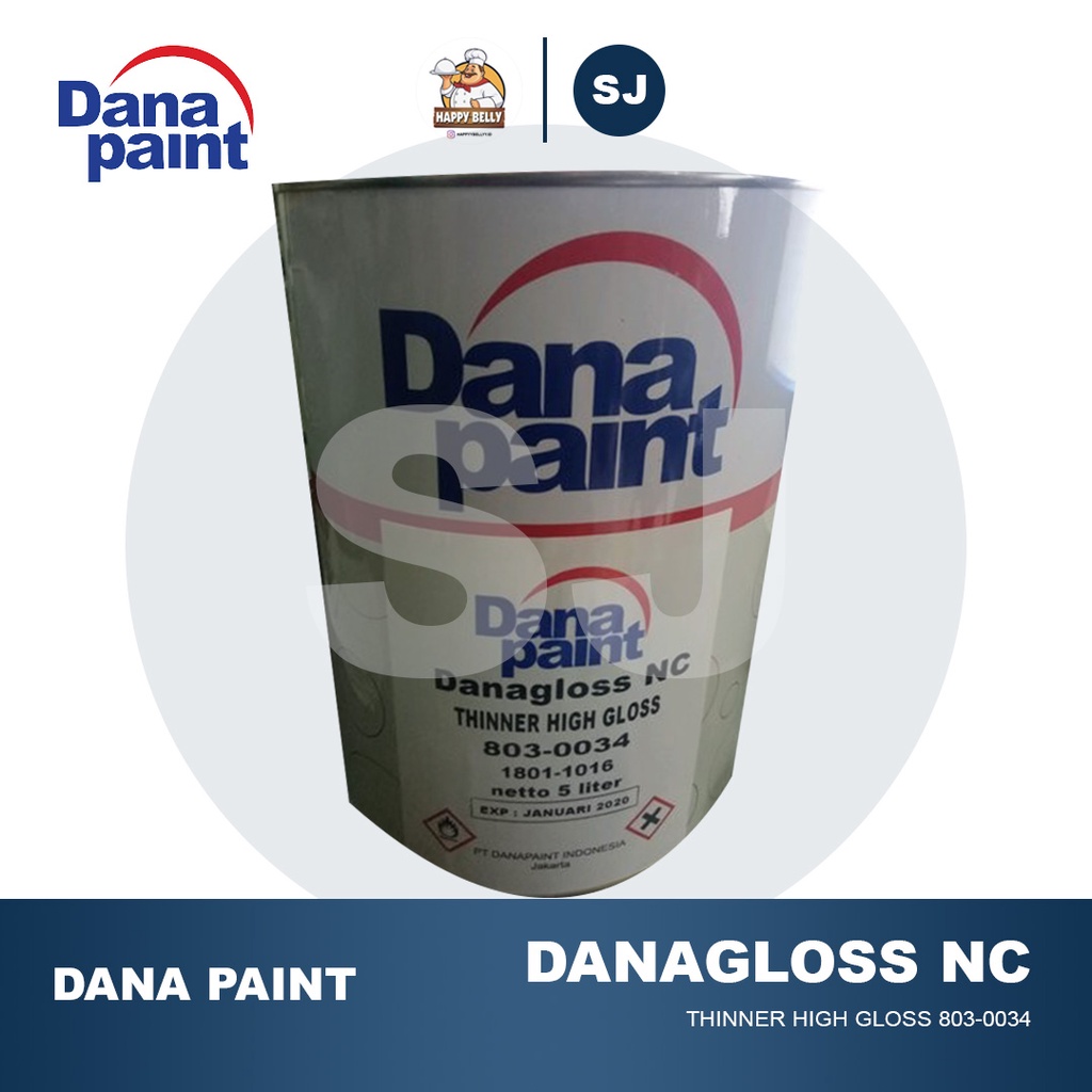 Jual Thinner Danagloss NC High Gloss 5 Liter | Shopee Indonesia
