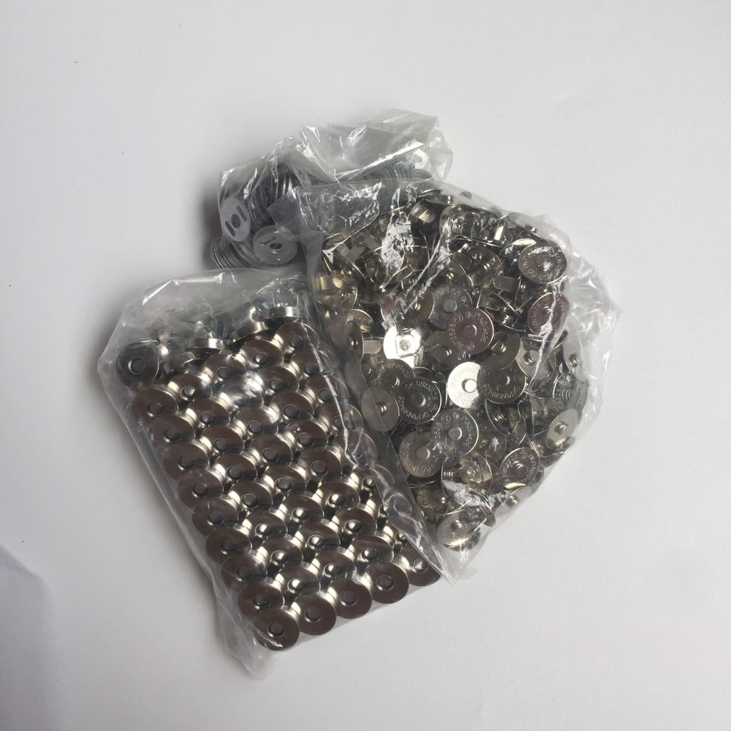 Jual Kancing magnet 1.3cm - Aksesoris Tas Kerajinan Tangan (10pcs ...
