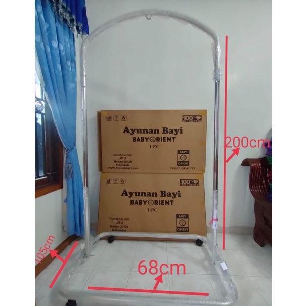 Jual Tiang ayunan ayun bayi baby Orient tipe cat model Gawang | Shopee ...