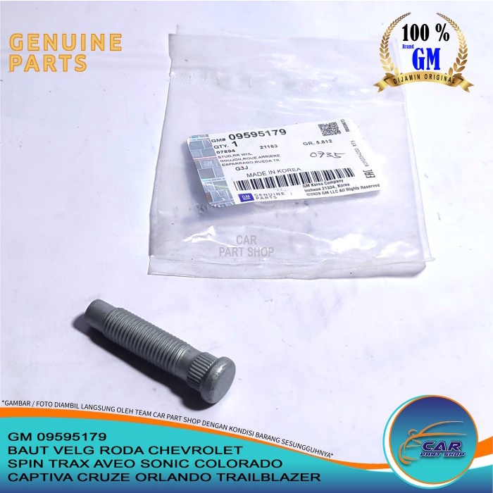 Jual BAUT RODA BAN VELG CHEVROLET SPIN TRAX AVEO SONIC COLORADO ...