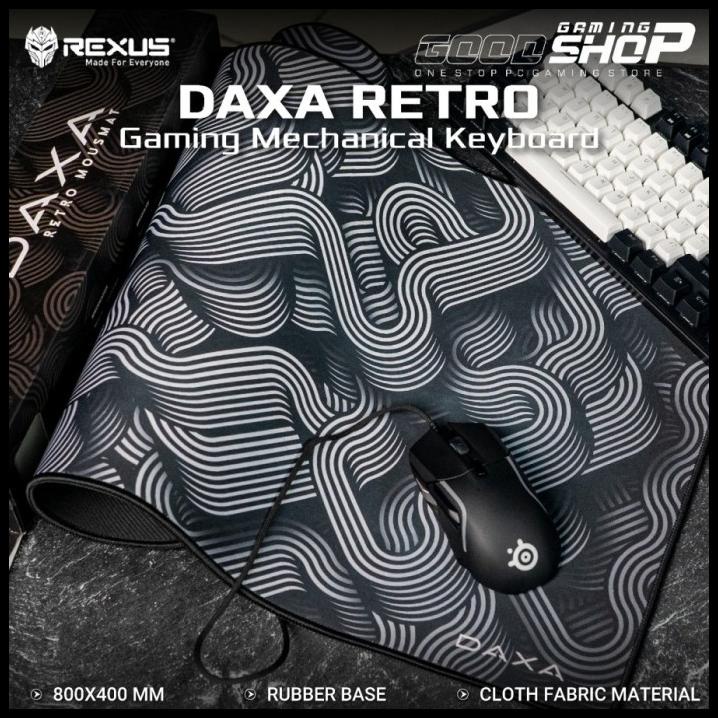 Jual Rexus Daxa Retro - Gaming Mousepad | Shopee Indonesia