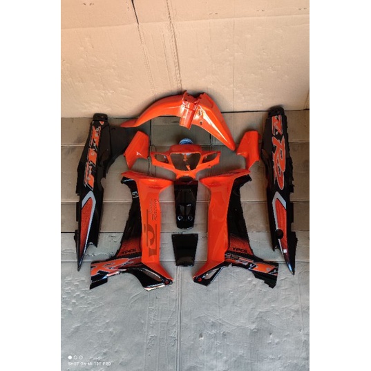 Jual cover body set fiz r baju set fiz r f1z r f1zr fizr orange hitam ...