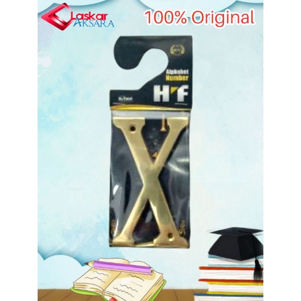 Jual [ variasi ] Huruf A - Z & Garis Miring (/) | Huruf Kuningan Untuk ...