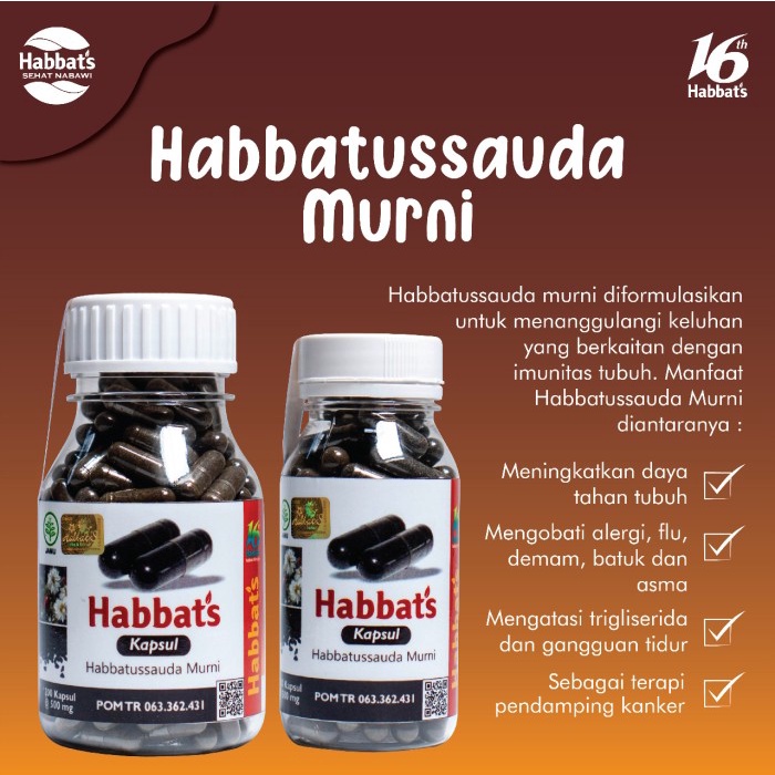 Jual Habbats Habbatussauda Murni Jinten Hitam Murni Bubuk Habbatussauda ...