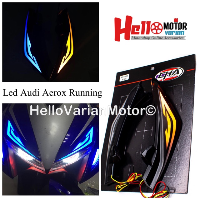 Jual Lampu Led AUDI AEROX 155 Running | Shopee Indonesia