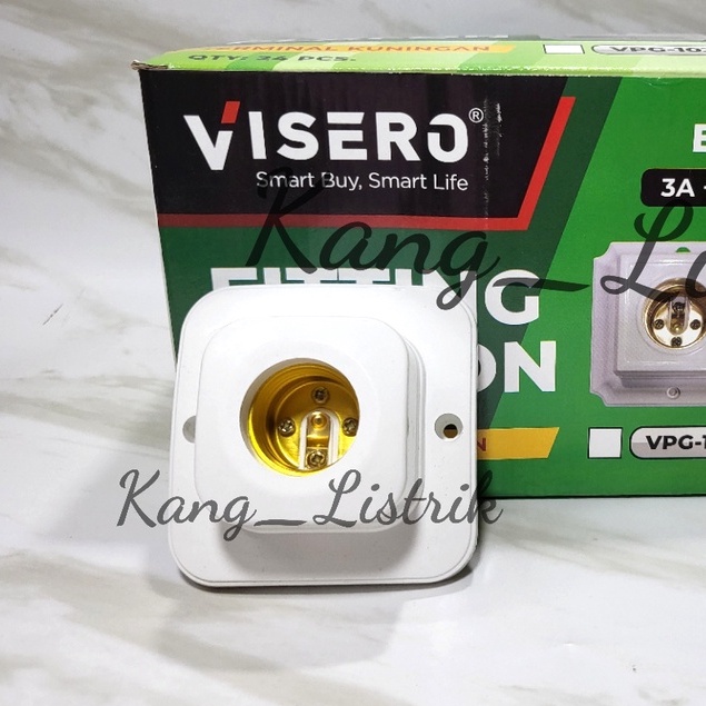 Jual Fitting Plafon VISERO / Fitting Plafon Murah / Fitting Plafon Bagus | Shopee Indonesia