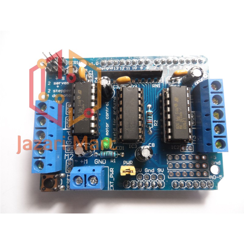 Jual L293D Motor Driver Shield for Arduino | Shopee Indonesia