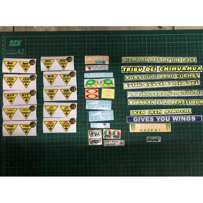 Jual Stiker Helm sticker helmet | Shopee Indonesia