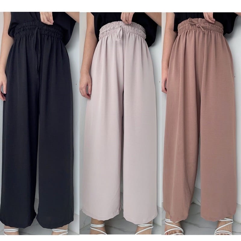 Jual BEST SELLER CELANA KULOT CRINKLE AIRFLOW TEBAL | Shopee Indonesia