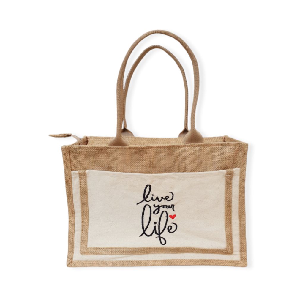 Jual Tas Goni Laminasi / Tas Karung Goni Laminasi / Jute Bag - ON ...