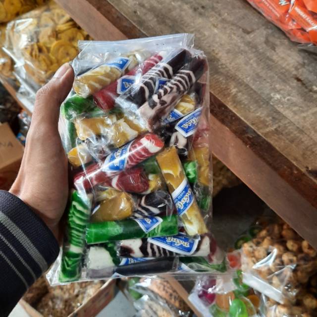 Jual Dodol garut zebra 1000 gram | warna ketan buah | Shopee Indonesia
