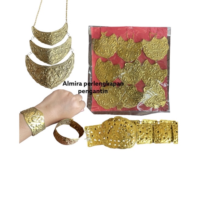Jual Gelang.Sabuk.Kalung.Pending Adat Dewasa/ Set Acessories Adat ...